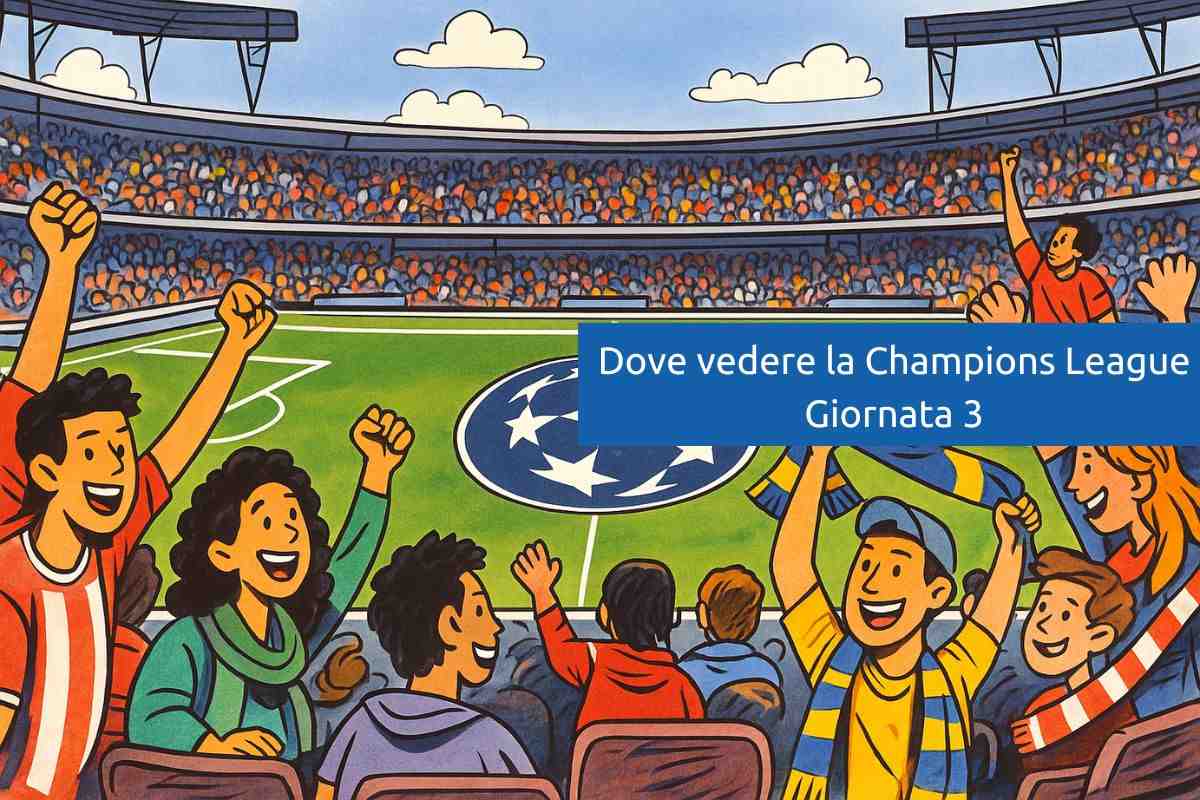Partite di Champions League 21 e 22 ottobre 2025: dove vederle?
