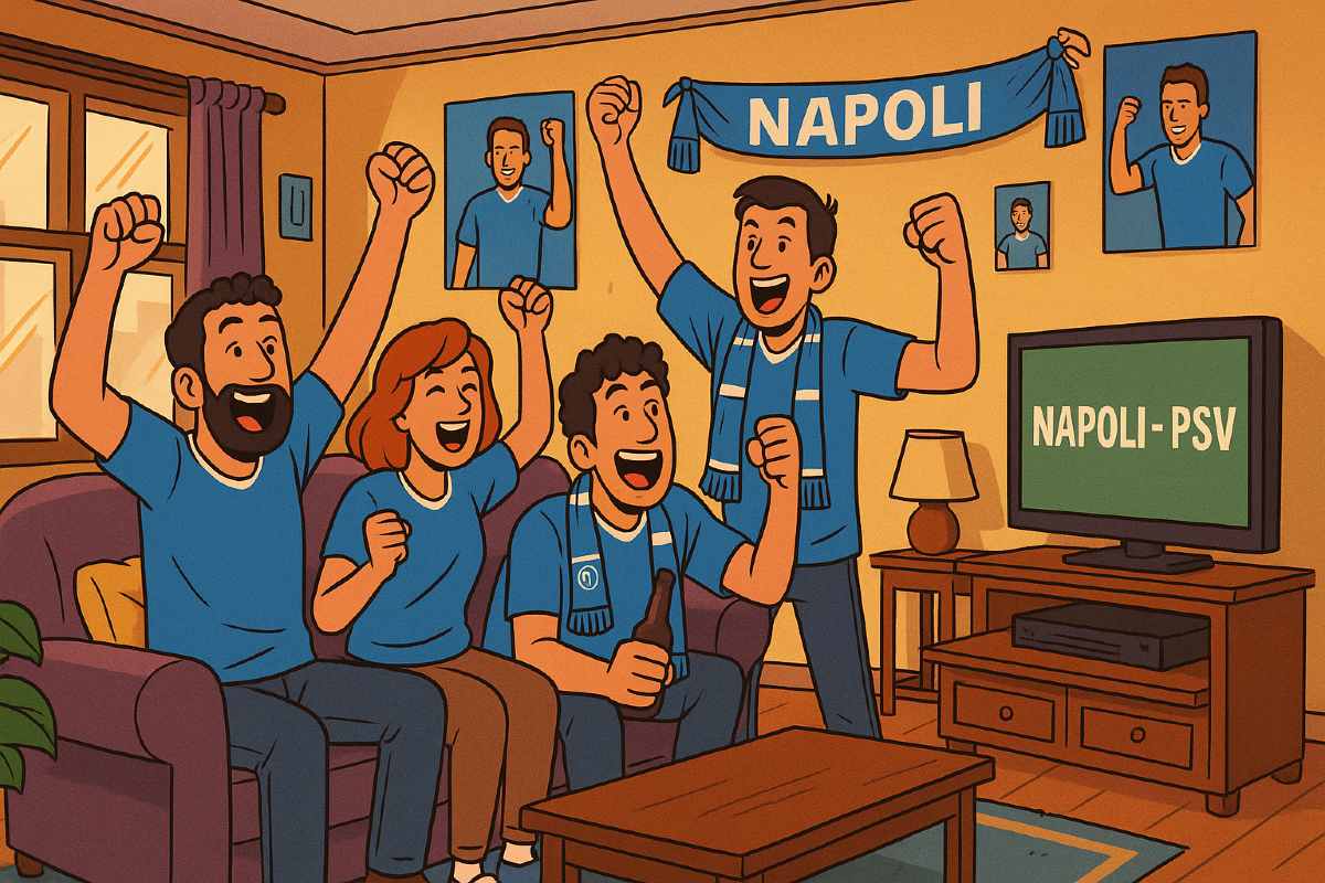 Napoli PSV: dove vederla, orario, formazioni