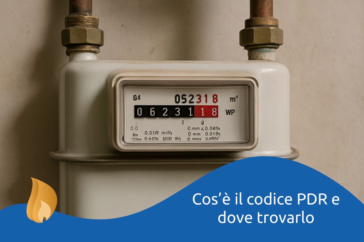 Codice PDR: significato e dove trovarlo sulla bolletta del gas