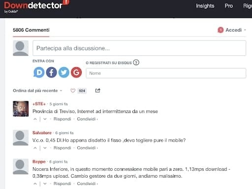 Fastweb Down Oggi: Cosa Fare in Caso di Problemi? - Selectra