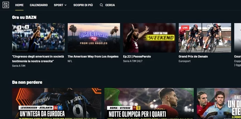 DAZN App: Come Scaricarle su PC, TV, Tablet e Smartphone